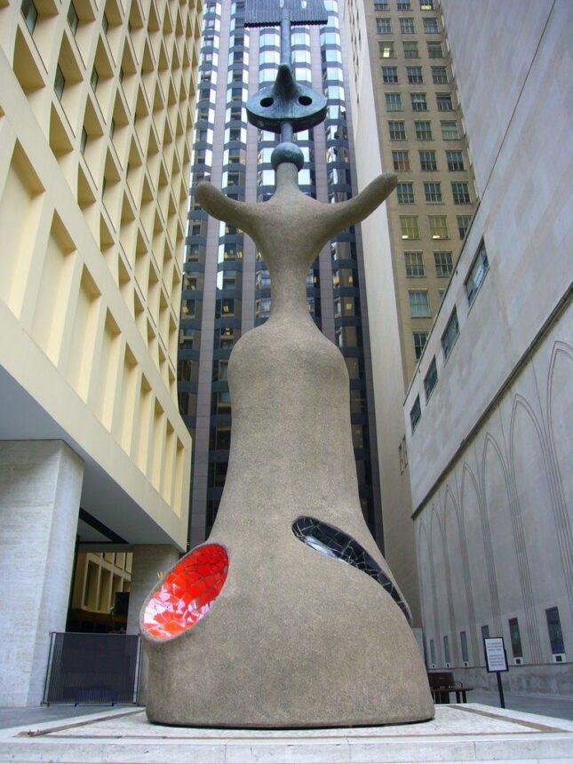 Chicago's Public Art: Joan Miró's Chicago - Optima