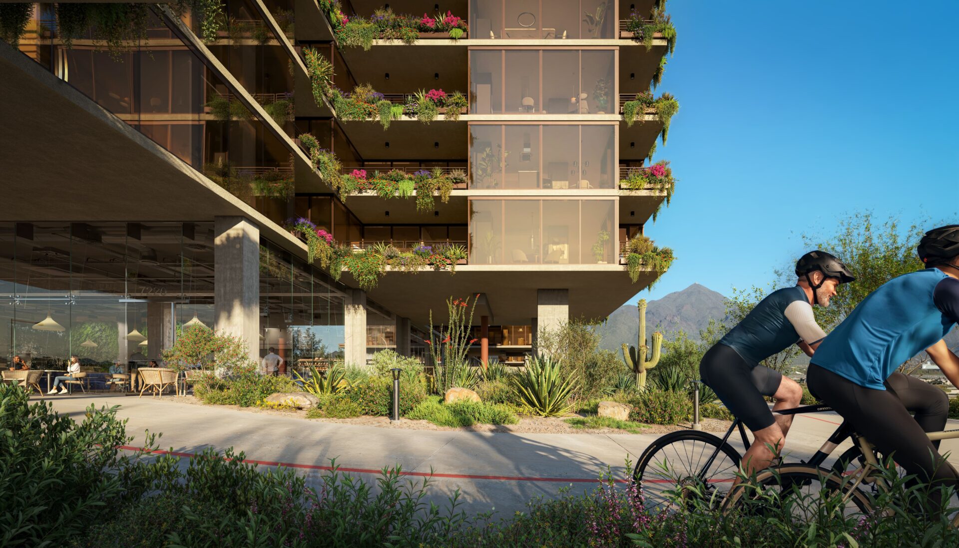 Optima designs apartments with "largest private rainwater harvesting" system in the US - Optima