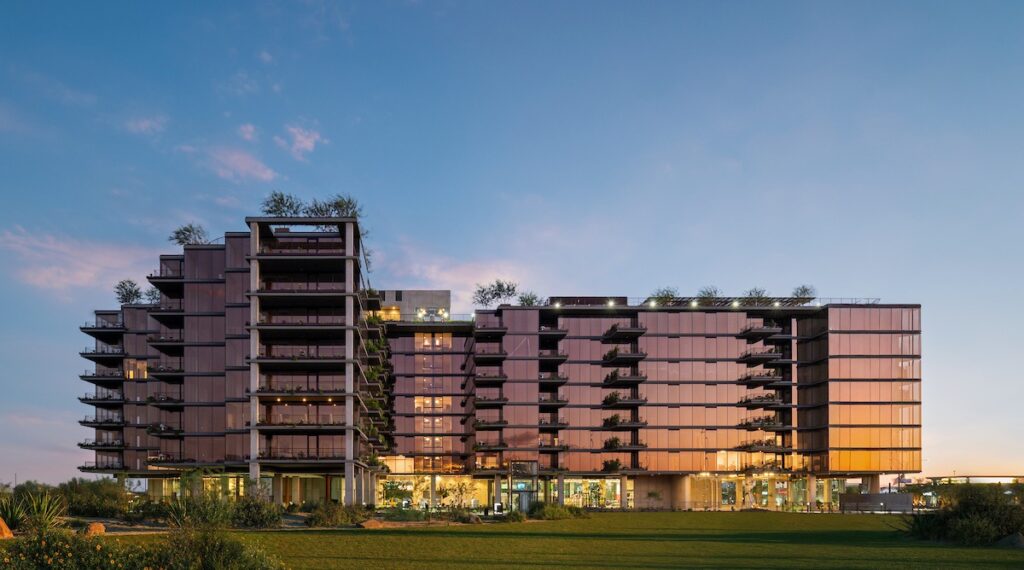 Water Conservation in Desert Architecture | Optima McDowell Mountain ...